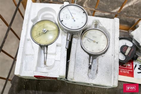 Qty 3 X Mercer Assorted Dial Indicator Auction 0129 5056349 Grays