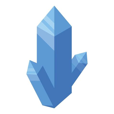 Crystal Nanotechnology Icon Isometric Style 15914640 Vector Art At Vecteezy
