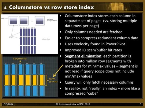 Ppt Columnstore Index In Sql Server 2012 Powerpoint Presentation