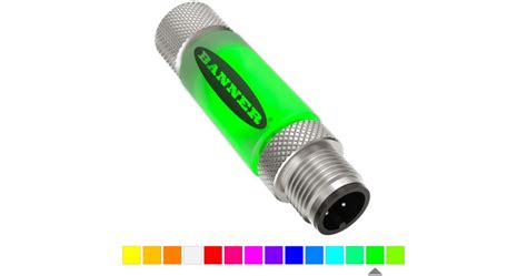 Banner Engineering S15l Pro Discrete In Line Indicator Configurable Easy To See Status