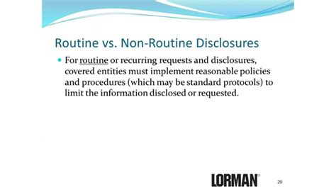 Routine Vs Non Routine Disclosures Hipaa For Front Desk Teams — Video