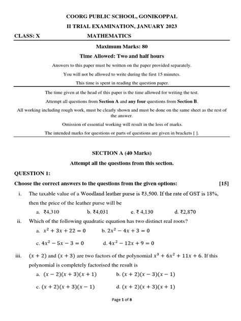 Ii Trial Pdf Factorization Mathematical Objects