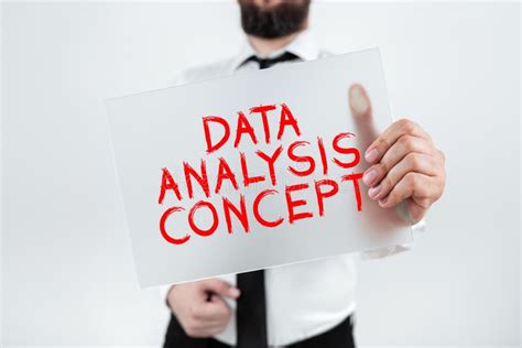 Inspiration Showing Sign Data Analysis Concept Word For Evaluating
