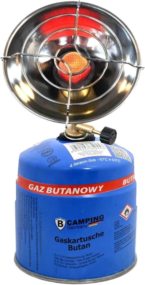 Tronicxl Chauffage à Gaz 2 En 1 Réchaud Chauffage à Gaz Réchaud