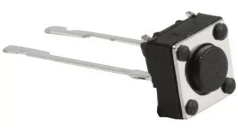 20 Boton Pulsador Push Button 2 Pines 6x6x5 Mm Microswitch