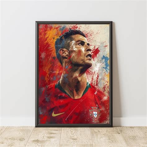 Cristiano Ronaldo Poster Cristiano Ronaldo Print Cristiano Ronaldo
