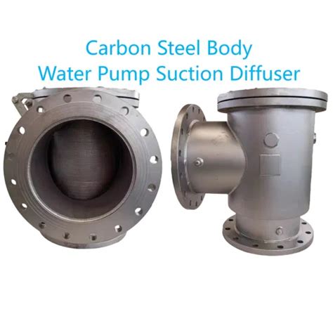 Flange End Astm Carbon Steel Wcb Suction Diffusers Strainer Filter Valve For Water Pump Suction