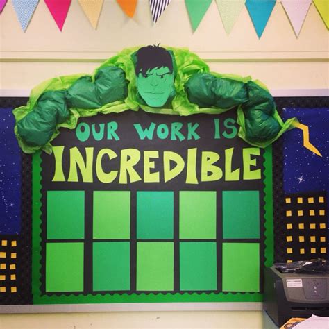 The Hulk Pinterest Inspired Superhero Classroom The Incredibles