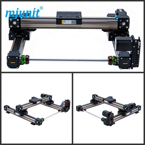 Mjunit Mj50 Xy Axis With 600x600mm Stroke Length Linear Guide Kit Rail