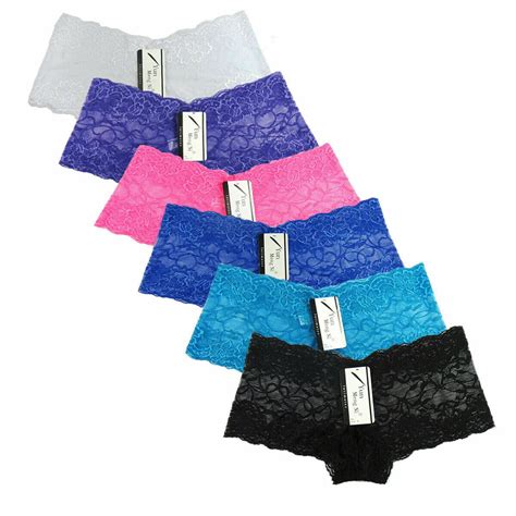 Hanes Womens Nylon Brief Panties 6 Pack