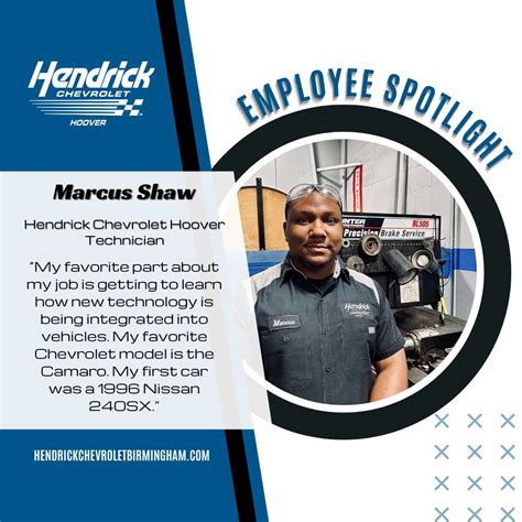 Hendrick Chevrolet Hoover On Linkedin Employeespotlight Hendrickchevrolethoover