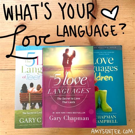 Understanding The 5 Five Love Languages Types