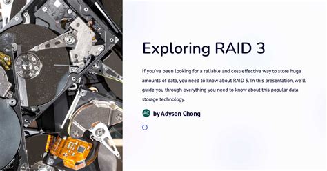 Exploring RAID 3