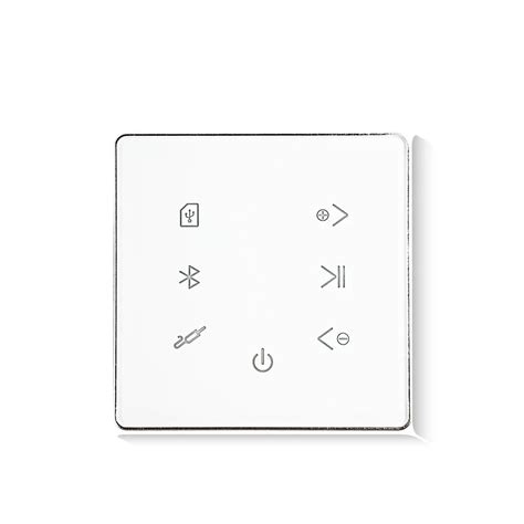 86h Mini Bluetooth Control Panel Touch Key Smart Home Audio Wall