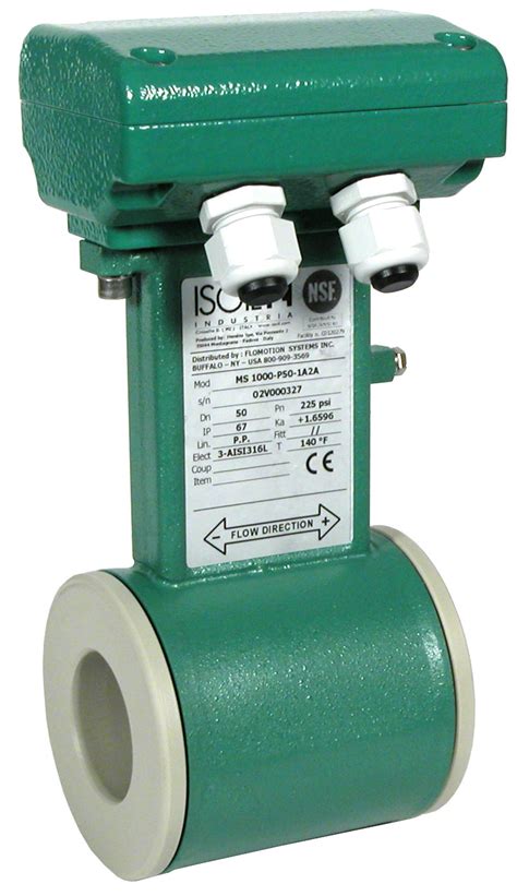 Fsi Isomag Ms1000 Wafer Style Electromagnetic Flow Sensor