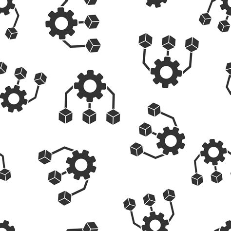 Api Technology Icon In Flat Style Algorithm Vector Illustration On White Isolated Background