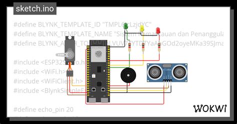 Penanggulangan Dan Peringatan Banjir Wokwi Esp32 Stm32 Arduino