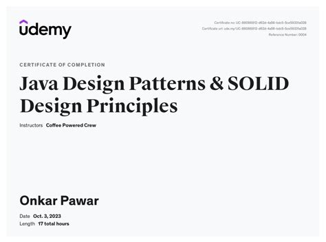 Onkar Pawar On Linkedin Udemy Course Completion Certificate