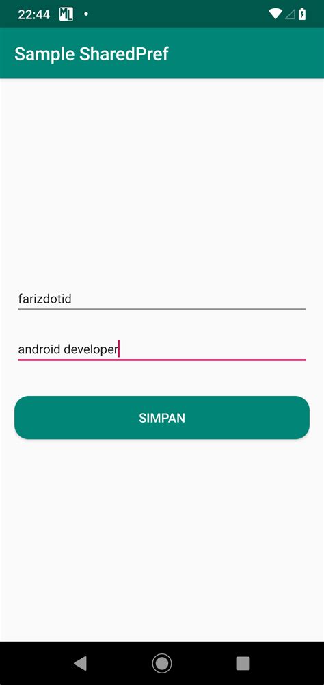 Github Farizdotid Sample Sharedpref