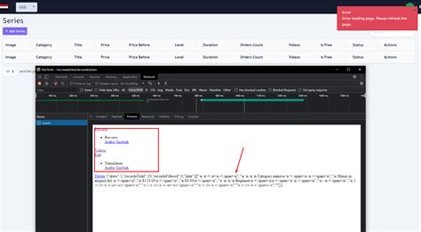 Bug Show Button With Translation Occuer An Error In `listoperation
