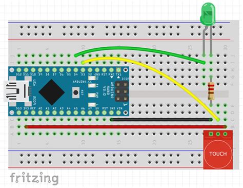 Arduino Fritzing Alipola