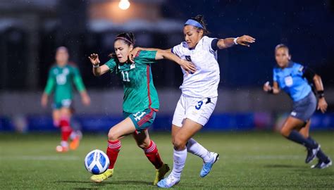 La Selecta Femenina Salvadoreña Fue Aguerrida Pero Cayó Ante México