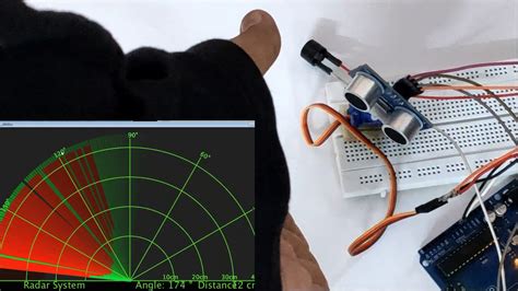 Radar System Using Arduino And Ultrasonic Sensor Youtube