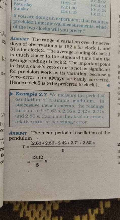 Precision Time Interval Measurements Which Of The Two Clocks Will You Pr