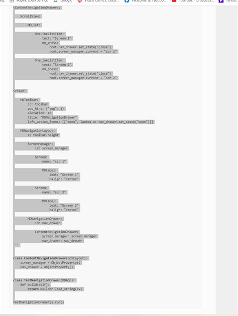 Navigation Drawer Help Rkivy