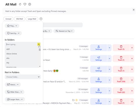View Custom Folders From Your Email App In Clean Email