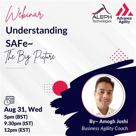 Amogh Joshi On Linkedin Agiletransformation Safe5