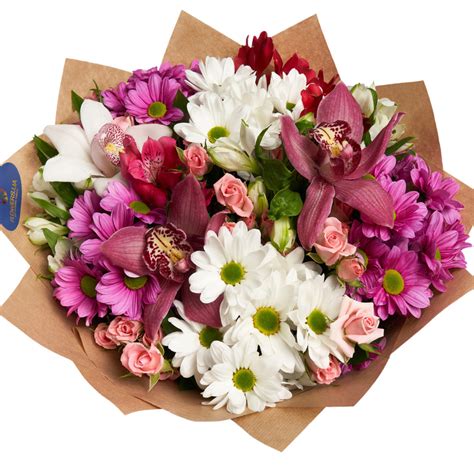 Букет Квітучий сад — замовити букет з доставкою в Київ Львів Одесу Дніпро Харків та по