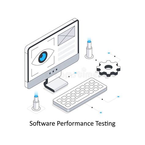 Software Performance Metrics Infographic Vertical Sequence Stock Vector