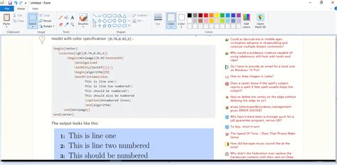 algorithm2e apply background color in algorithm environment tex