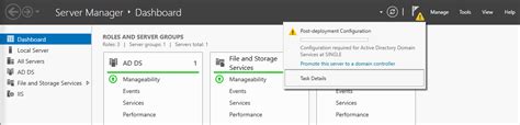 Active Directory Why Task Promote This Server To A Domain Controller