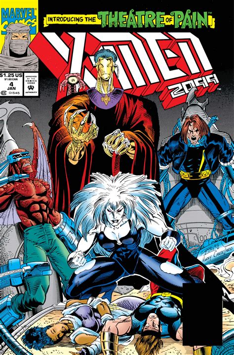 X Men 2099 1993 4 Comic Issues Marvel