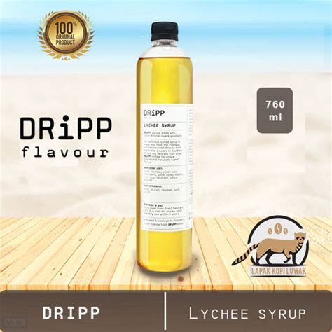 Jual Lychee Syrup Leci Merk Dripp Jakarta Barat Lapak Kopi Luwak Tokopedia