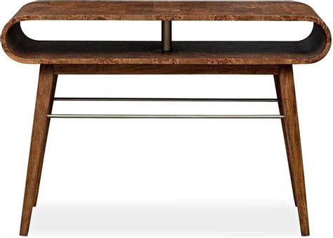 Ledger Mid Century Console Table In Woodtone By Uttermost 1StopBedrooms