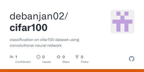 GitHub Debanjan02 Cifar100 Classification On Cifar100 Dataset Using Convolutional Neural Network