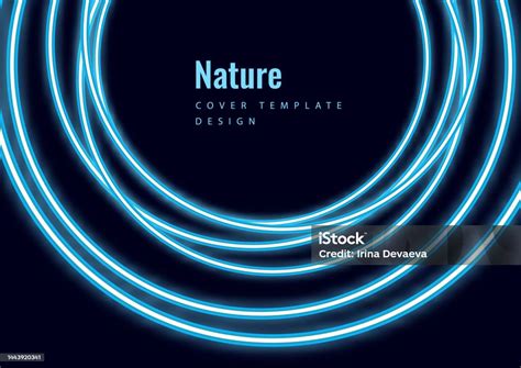 겹치는 원이 있는 벡터 추상 배경 혼란스러운 움직임 텍스트를 위한 빈 공간이 있는 둥근 배너 과학 및 통신 개념입니다 벡터 0명에 대한 스톡 벡터 아트 및 기타 이미지