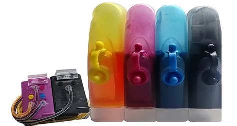 Bulk Ink 2 Cartuchos Novos 664 Já Adaptado Tinta Montado