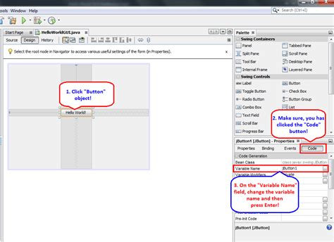 Java Programming - Hello World Application Using NetBeans IDE | Robotics University