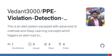 Github Vedant3000ppe Violation Detection Alert System Using Ai This Is An Alert System
