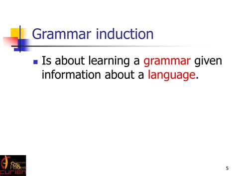 Ppt Grammatical Inference Vs Grammar Induction Powerpoint