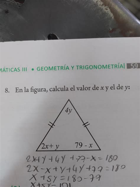 En La Figura Calcular El Valor De X Y El De Y Brainly Lat