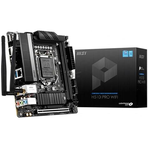 Tarjeta Madre Msi H510i Pro Wifi Socket 1200 Mini Itx Intelec Tecnología Y Fitness