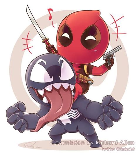 How To Draw Chibi Venompool