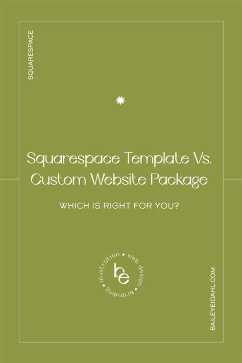 Squarespace Template Vs Custom Website Package Which Is Right For You Squarespace Template Vs Custom Website Package Which Is Right For You