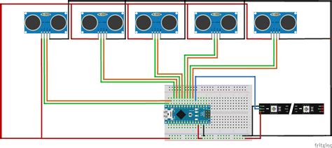 Arduino Esp8266 Raspberry Pi And Co Ultrasonic Reactive Light Bar