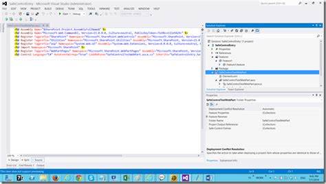 How To Add SafeControl Tags To Web Config While Deploying A WebPart In SharePoint